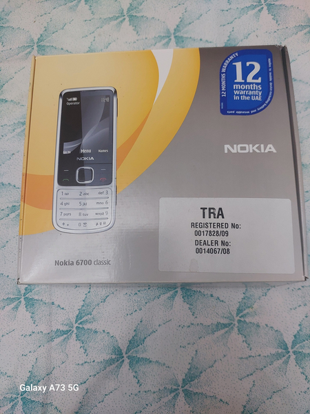 Nokia 6700 klassik originalidan