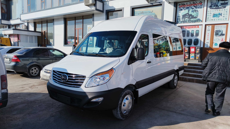 JAC SUNRAY микроавтобус 21 уриндикли
