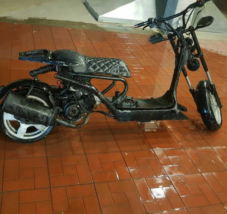 Benzinli skuter 100ga 2 ta rasxot qiladi