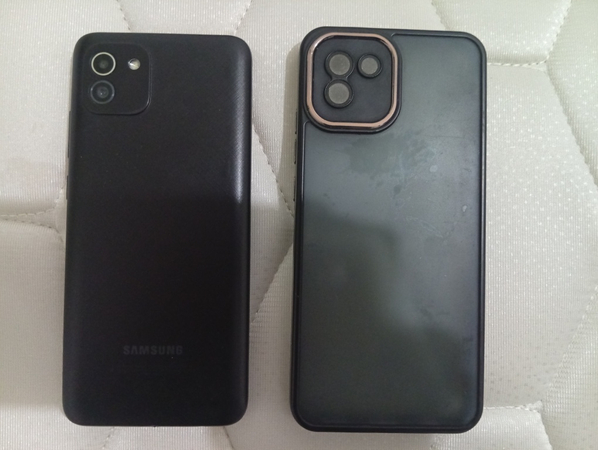Samsung A03 qora