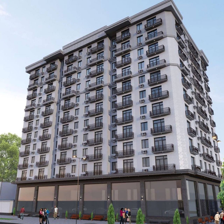 Продам квартиру коробку в новостройке 53 кВ, 1/9/12 на ул Циалковской.