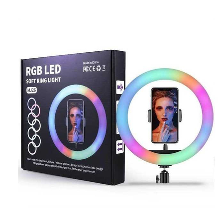 Кольцевая лампа 26 см MJ26 RGB Штатив ДОСТАВКА