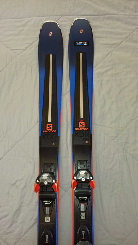 Универсальные лыжи SALOMON XDR 130—88—113 R-16 L-172