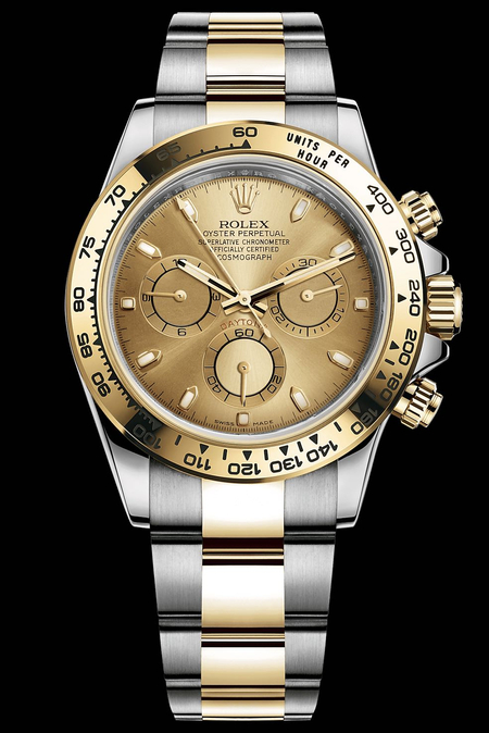 NEW Rolex Cosmograph Daytona 40mm Steel and Yellow Gold 116503