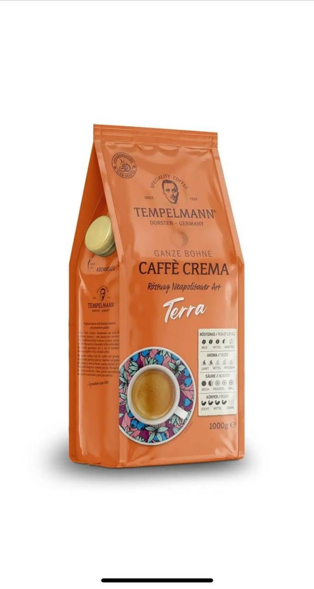Кофе в зернах Terra CAFE CREMA