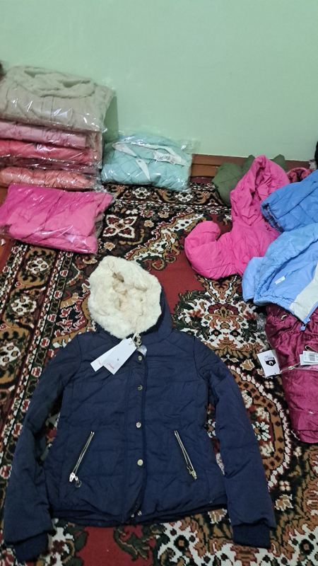 Qishki kurtkalar qizlarki