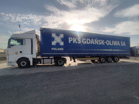 MAN EURO 6 + FRUEHAUF Прицеп cотилади