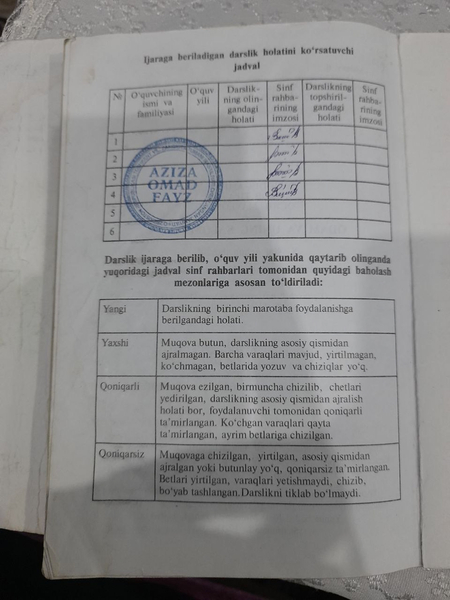 мактаб дарсликлари сотилади