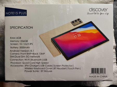 Discovery Note 15 Plus 6/256gb