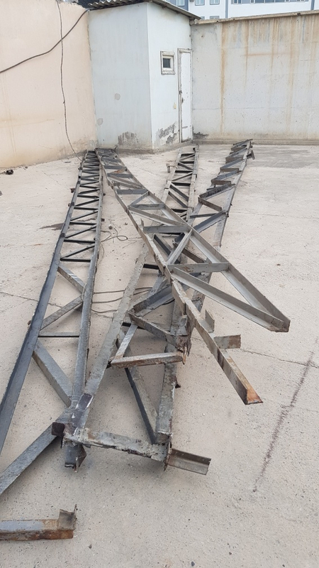 Продаю фермы из металлических уголков 63×63 б/у