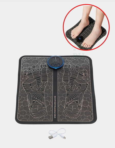 Массажер электрический EMS для ног
EMS, миостимулятор микротоковый,
ма