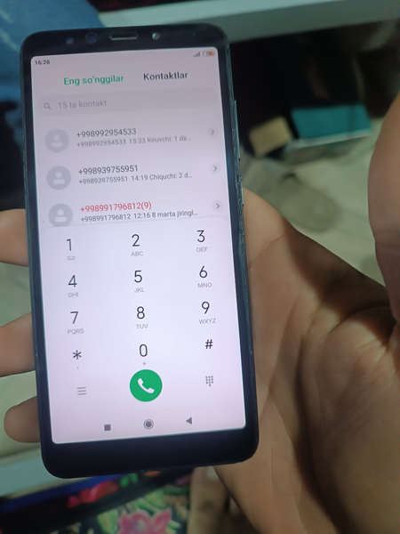 Redmi 5 xotira 16 GB