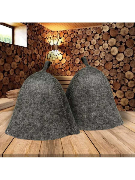 Шапка для бани и сауны 