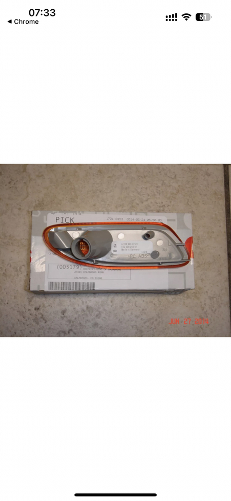 боковые габаритные огни w203 gabarit chiroqlar w203 отражатели