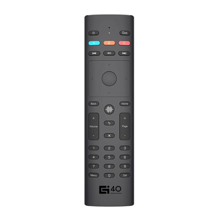 Пульт Air mouse G40 ( g40s ) Микрофон ,Гироскоп, 33 обучаемые кнопки