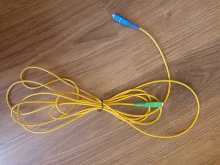 Кабель для подключения роутера на оптический GPON интернет