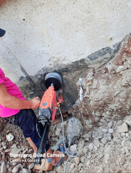 Perfirotor ishlari almazniy rezka kalonka