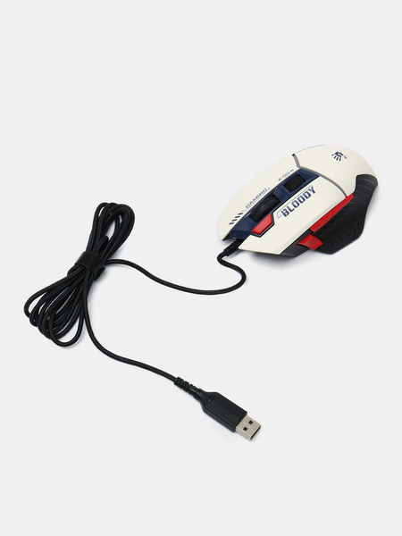 Проводная игровая мышь Bloody W95MAX SPORT NAVY RGB GAMING MOUSE