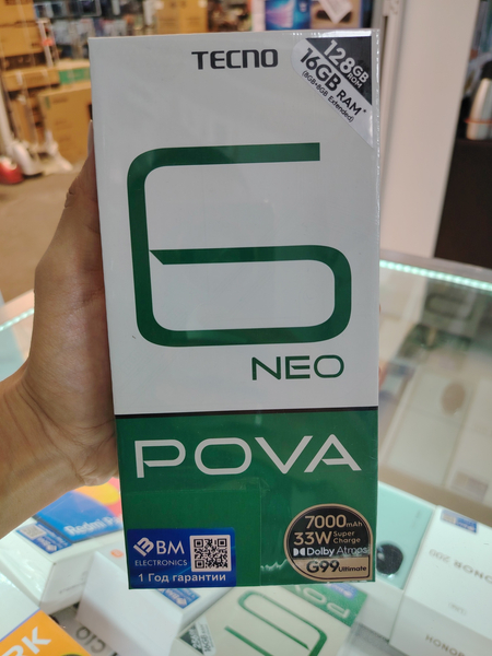Tecno Pova neo 6 Garantiya Uzimei Dastavka