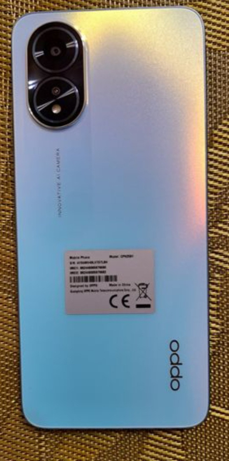 OPPO A18 4+4×128 taliy 4 kunli tel