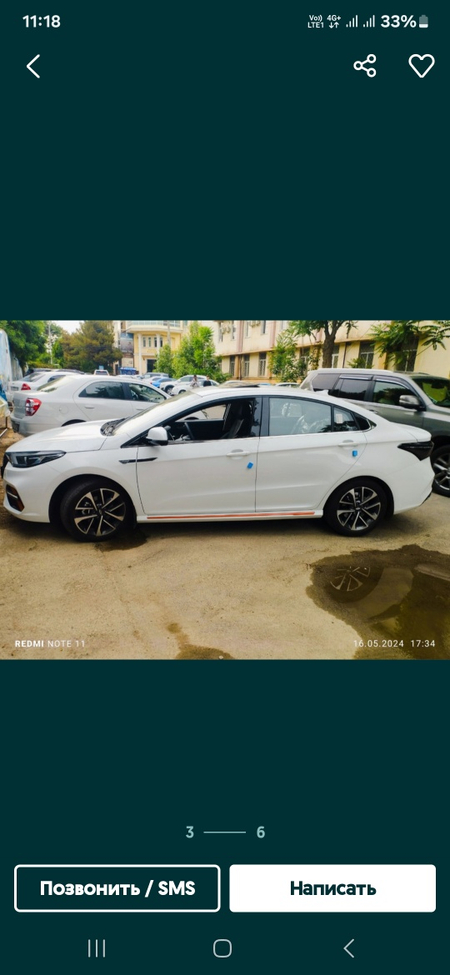 Srochno Cherry Arrizo 6 pro full 2023y sotiladi