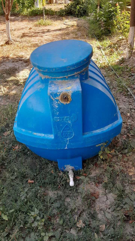 Бочка для воды 500 л б/у
