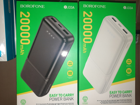 БЕПУЛ Доставка, Power bank оригинал Borofone 20.000 mA/h. Аккумулятор.