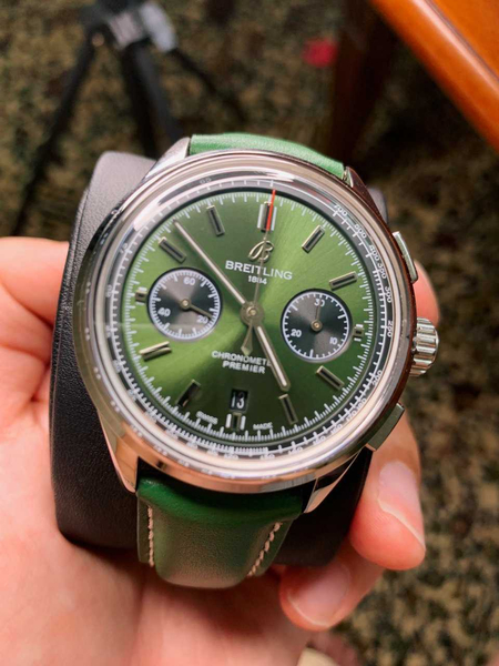 Breitling for Bentley Premier B01 Chronograph 42mm Green