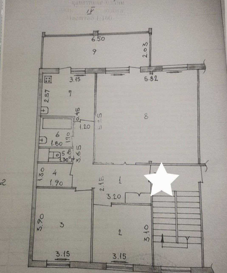 Продается 4х комн Квартира 93 м2 Юнусабад 17 Сайрам (7144)