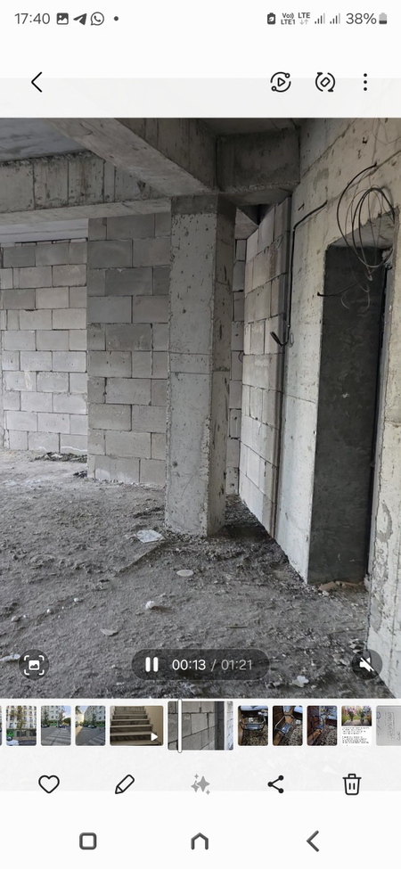 Продаётся квартира студия 78кв.м,в новостройке