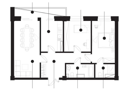 Срочно! 3-Комнатная коробка, ЖК Park Residence, ул. Махтумкули