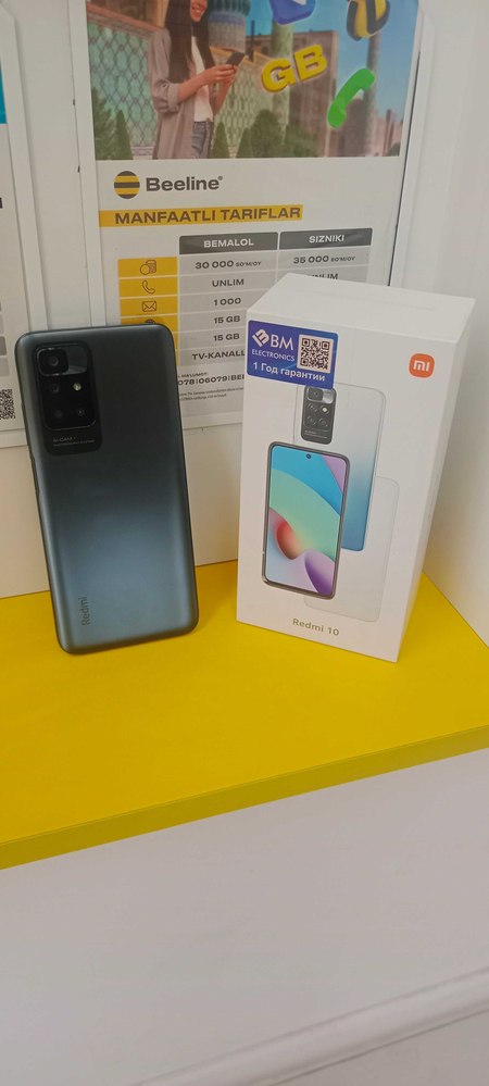 Redmi 10 | 128гб/16 оперативки