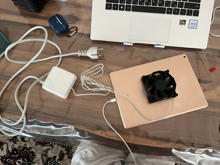 Кулер для iPad/samsung tab/xiaomi pad
