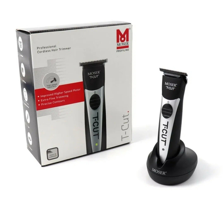 Мозер Hair Clipper T-Cut/триммер, черный  серебристый