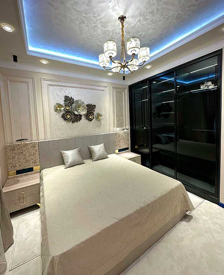 ЖК Parisien 3-комнатная 2/8 90 м² евроремонт мебель, техника