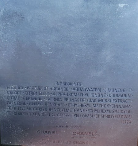Парфюмерия BLEU de CHANEL 100 ml