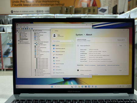 Asus vivobook core i3 13 avlod ozro ishlatilgan arzon narxda