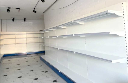 Продаются прочные торговые стеллажи для магазина, маркета