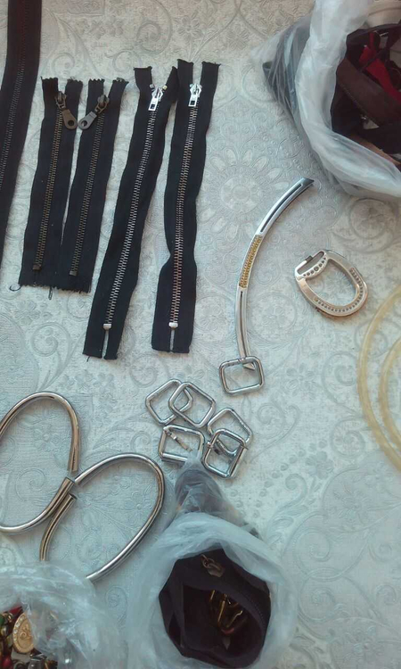 Фурнитура, молнии, бегунки-для шитья сумок и рукоделия
