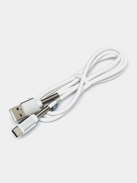 Зарядный кабель поддерживает быструю зарядку Type-C