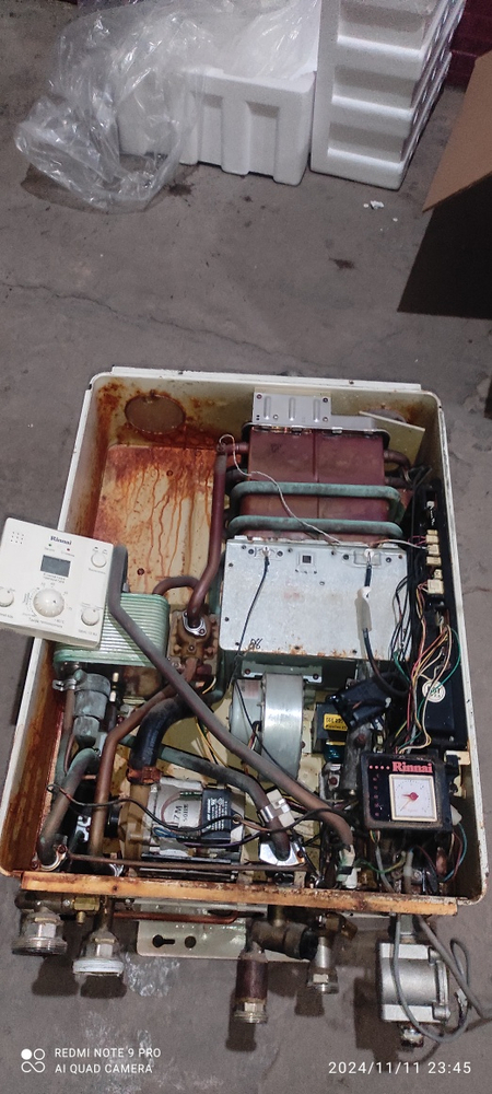 Котел на запчасти Rinnai 22
