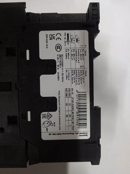 Электромагнитный пускатель SIEMENS 80А, 3RT2038-1AP00