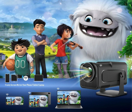 Smart Proektor HY320 android11.Тайёр кберамиз.см