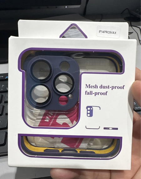 Чехол бампер для iPhone 14 Pro Max Deep Purple
