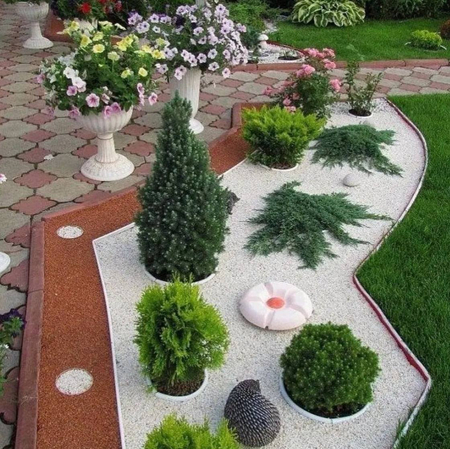 Ландшавфтный дизайн участка