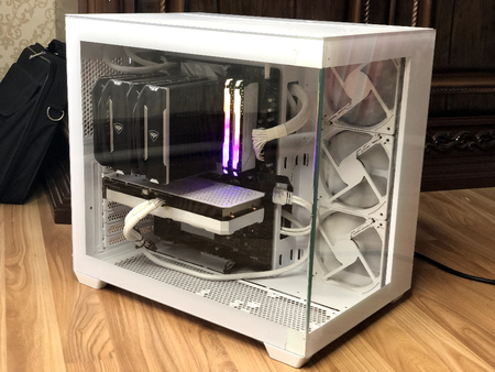 Мощный игровой ПК Аквариум топовое железо 4K монтаж, гейминг i7 12700К