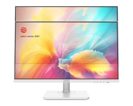 Белый бизнес монитор MSI Modern MD2412PW 24