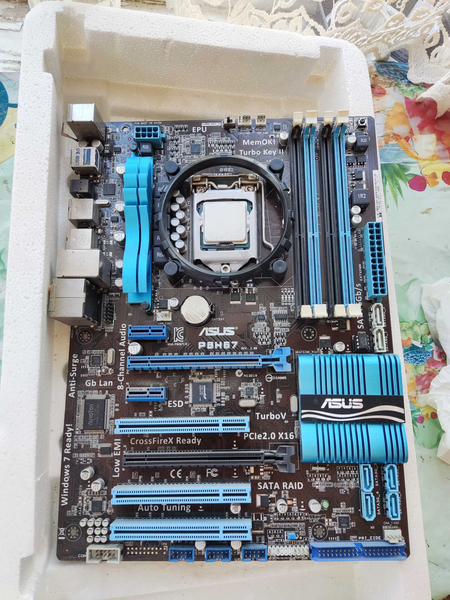 Комплект Asus H67 + i5 3570 + 12 gb ddr 3