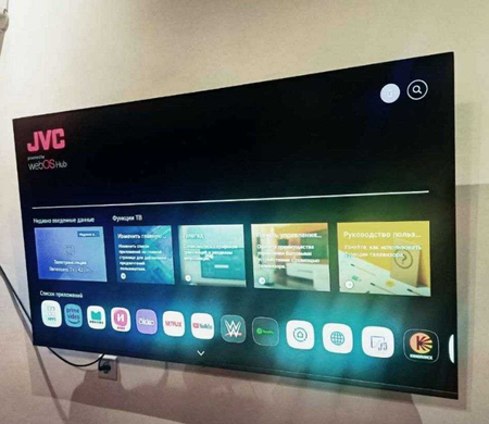 Tv sotiladi yangi 65 JVS 4K youtube xamasi bor smart
