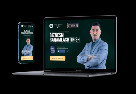 Landing Page / Sayt vizitka/ Web Sayt / Tilda (3-kun ichida)